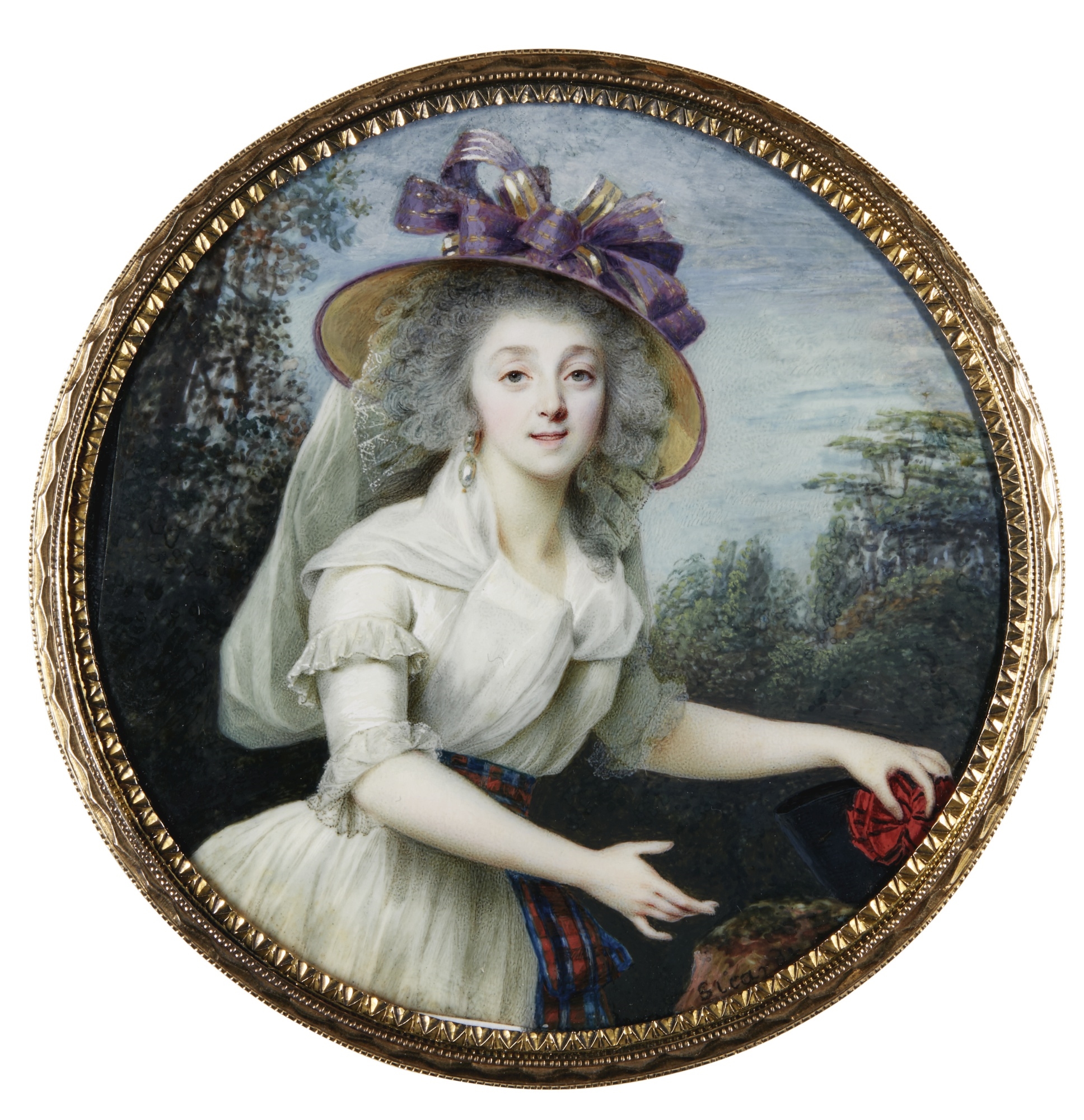 Louis Marie Sicard | PORTRAIT OF A LADY | MutualArt