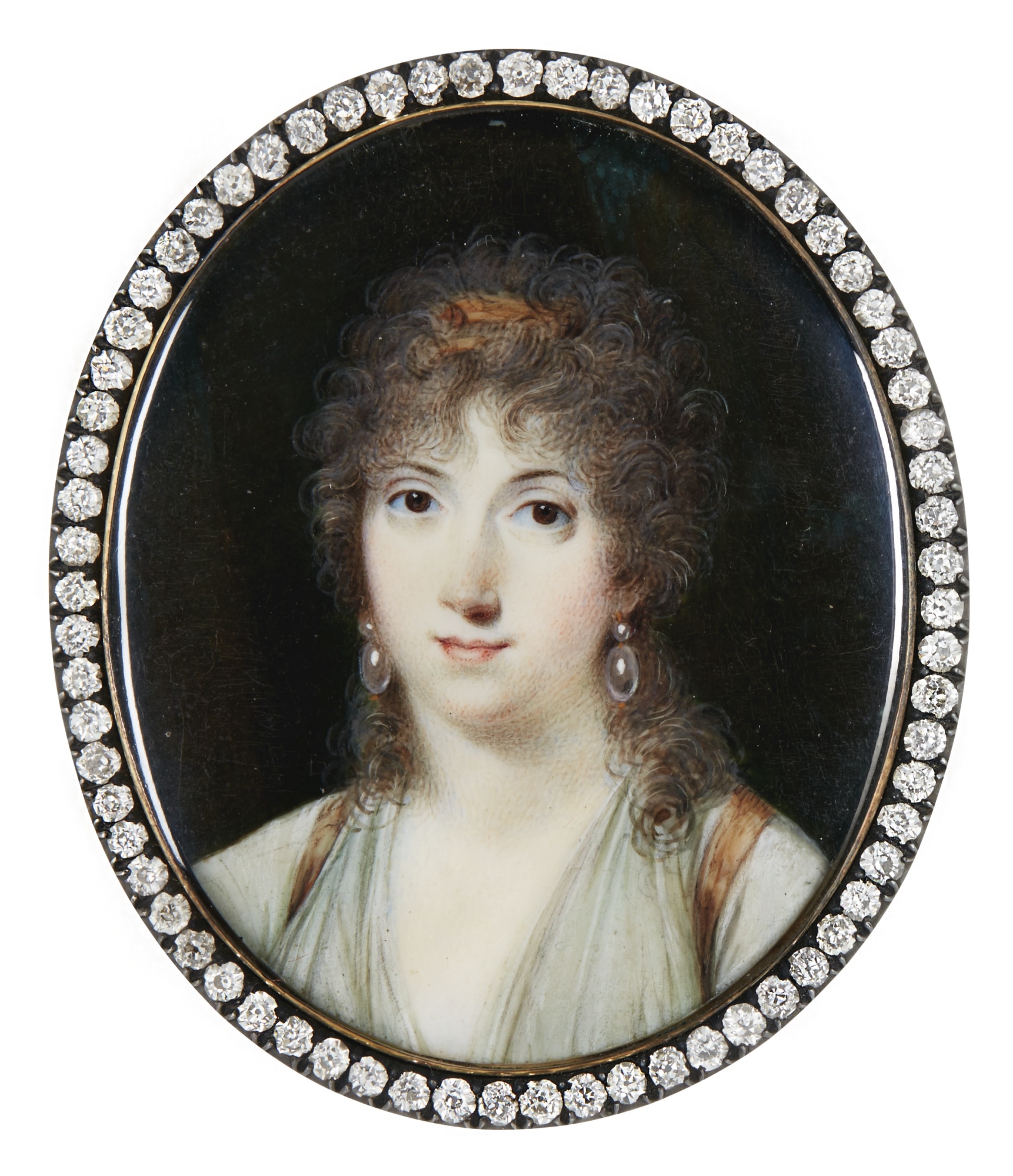 Jean Baptiste Isabey | PORTRAIT OF A LADY, TRADITIONALLY IDENTIFIED AS ...