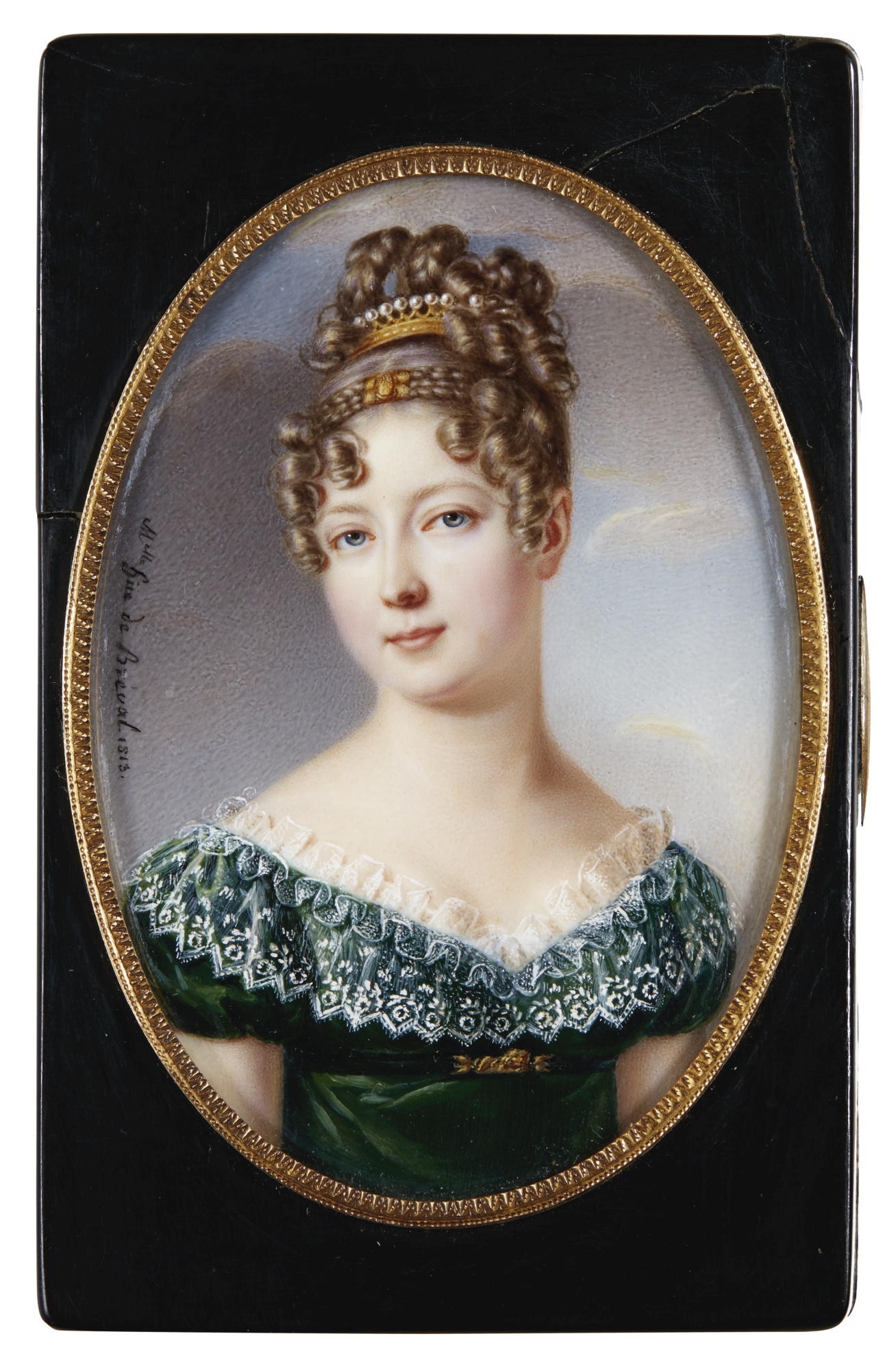 Virginie Hüe Bréval | PORTRAIT OF LADY (1813) | MutualArt