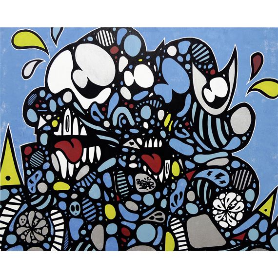 Bebar | Blue Mutation (2015) | MutualArt