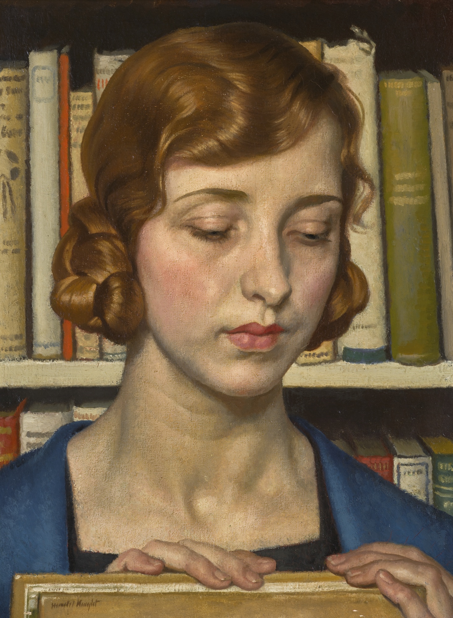Harold Knight | BOOKS, PORTRAIT OF LAURA KNIGHT (1926) | MutualArt