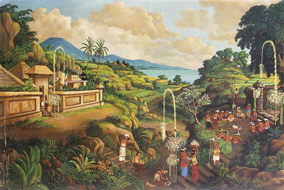 Ida Bagus Made Pugug | Bali Life (1962) | MutualArt
