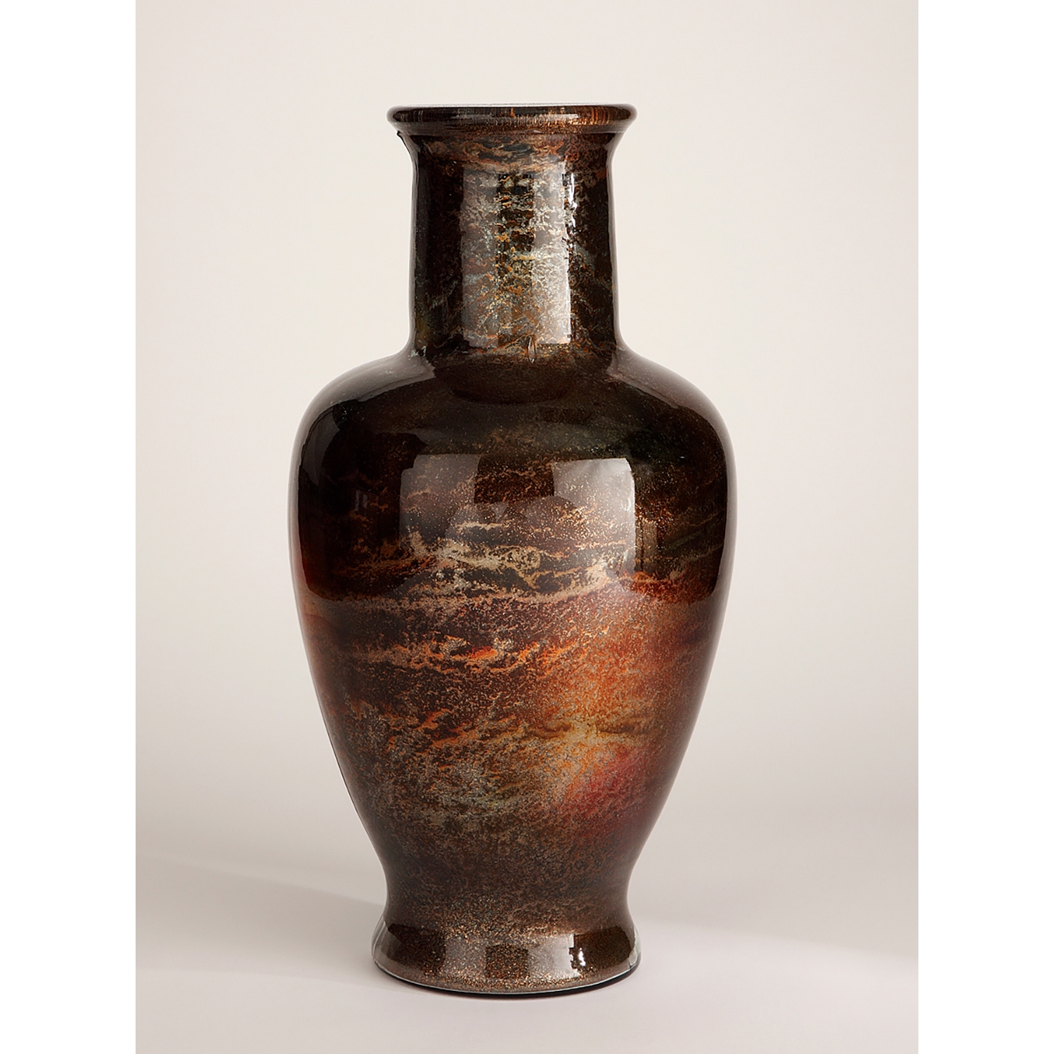 Jean Boullet | A lacquered glass vase | MutualArt