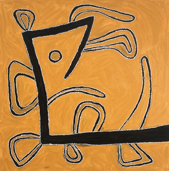 Rover Thomas | Cyclone Tracy - Willy Willy (1995) | MutualArt