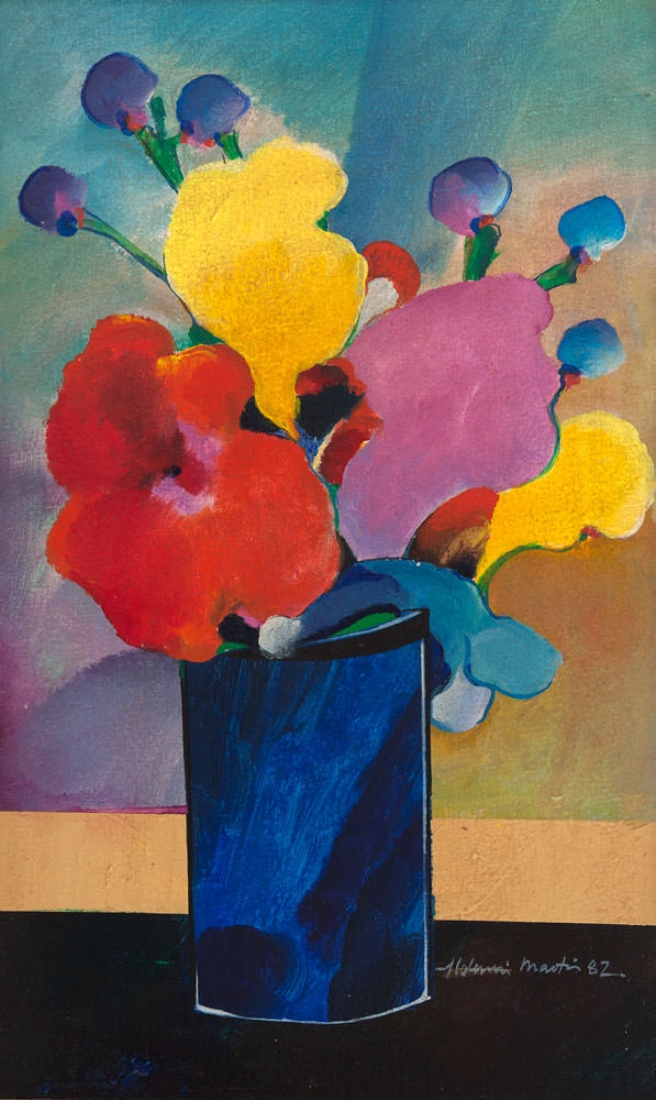 Aldemir Martins Vaso De Flor 1982 Mutualart