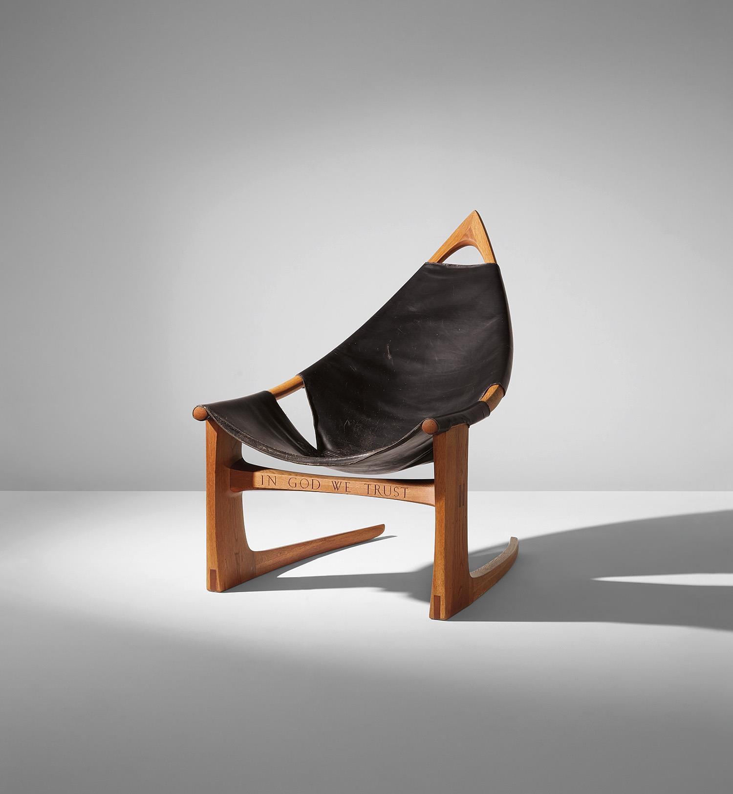 Wendell Castle | Unique Chaise Rocker (1962) | MutualArt