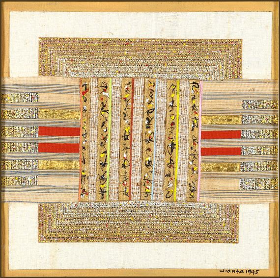 Made Wianta | The Fence of Calligraphy (1995) | MutualArt