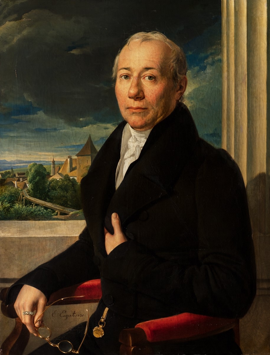 Erasmus Von Engert | Portrait of a Gentleman (1831) | MutualArt