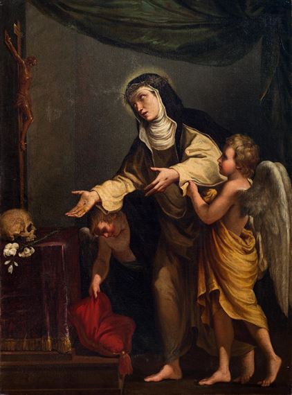 Alessandro Tiarini | Vision of Saint Catherine | MutualArt