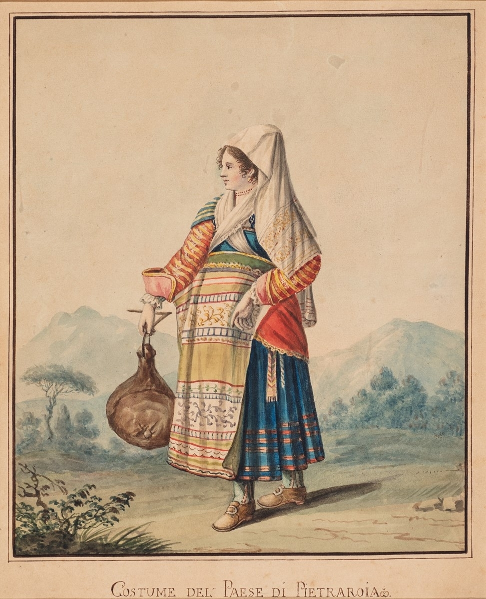 Neapolitan School, 19th Century | 4 Works: Castelpizzuto Traditional ...