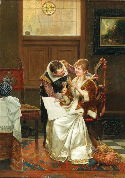 Georg Papperitz | Cheers! | MutualArt