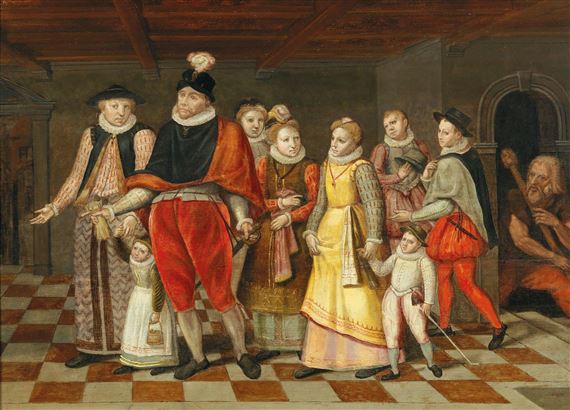François Bunel II | A family scene | MutualArt