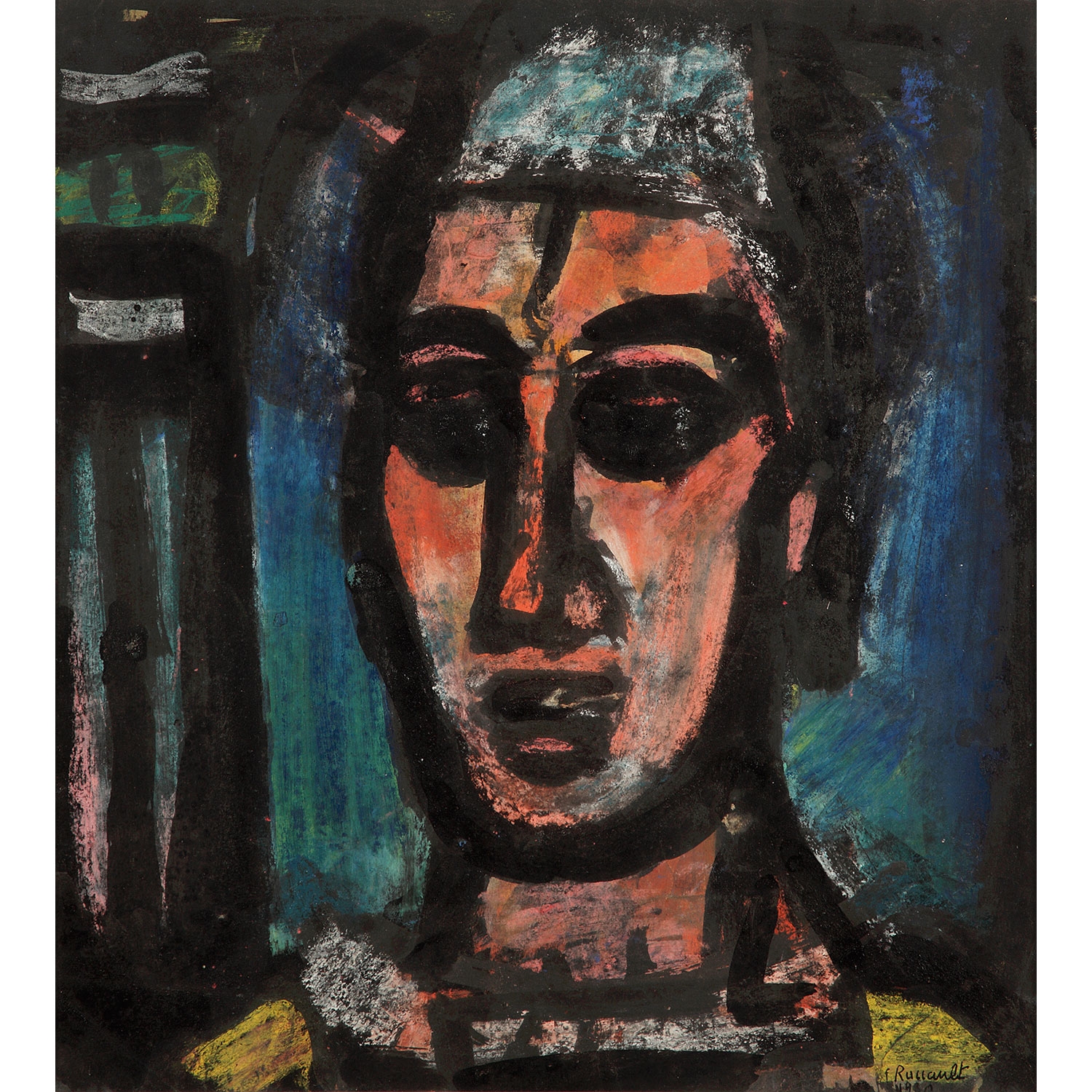Georges Rouault | Le clown (1930) | MutualArt