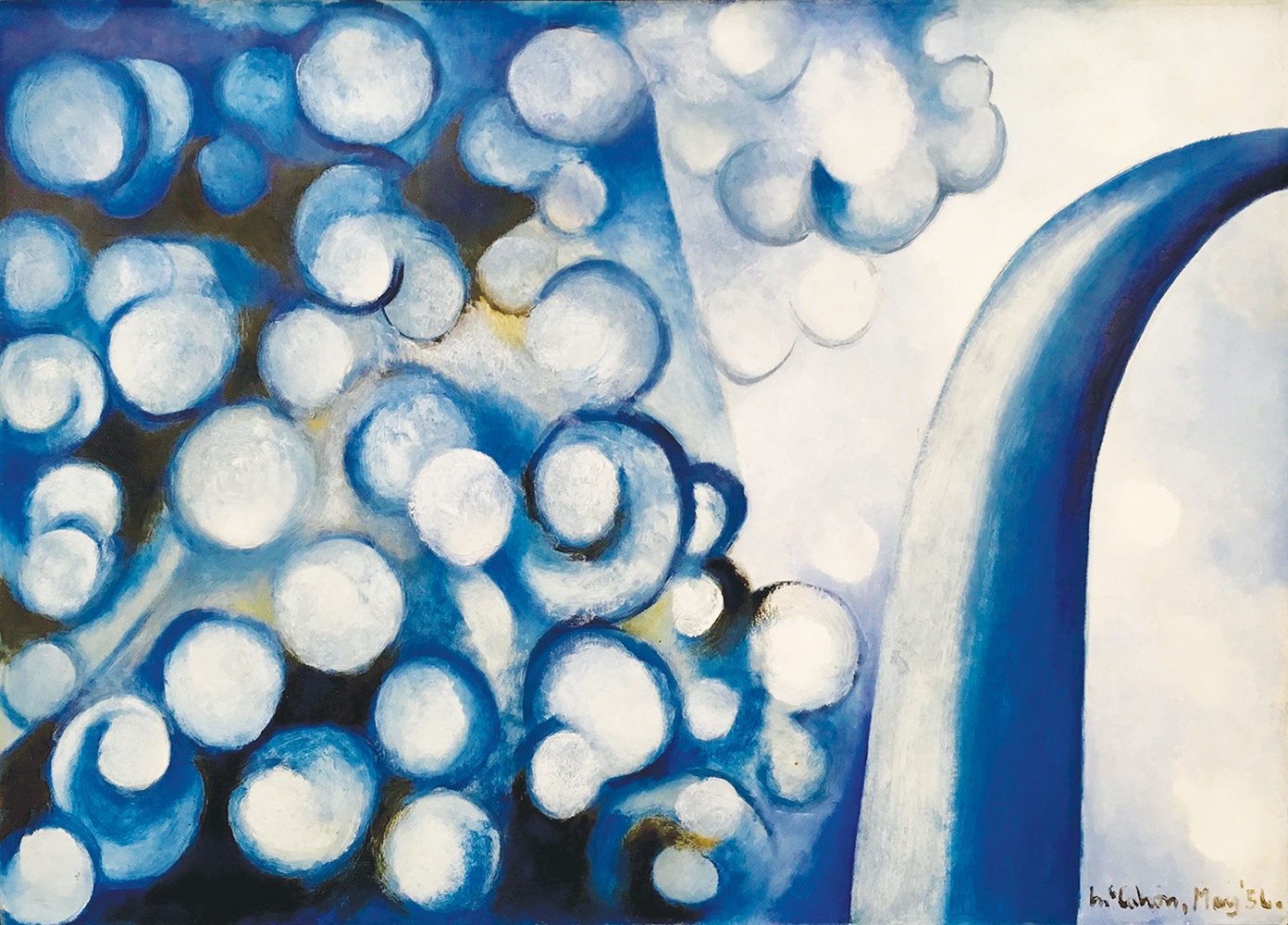 Colin McCahon | The First Waterfall (1956) | MutualArt