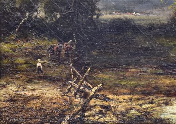 Patrick Vincent Berry | Landscape With Figure | MutualArt