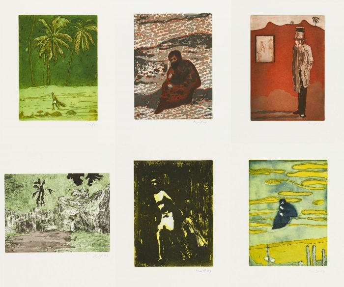Peter Doig | 6 Works: Black Palms (2004) | MutualArt