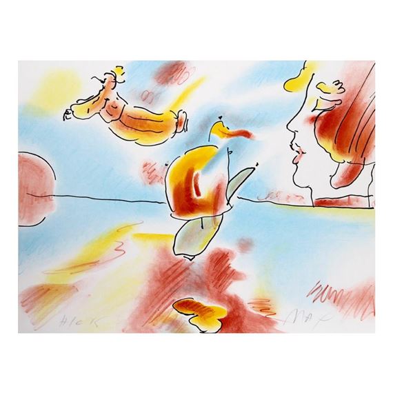 Peter Max | Boat Flyer (1980) | MutualArt