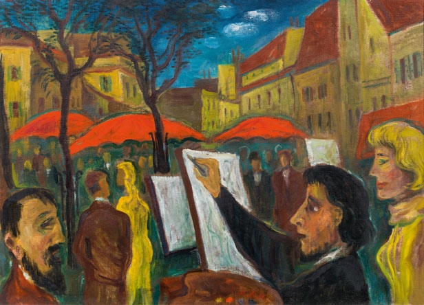 Albert Birkle | The wife of the architect Hirt (1931) | MutualArt