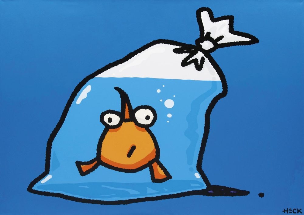 Ed Heck | 36 Hour Fish | MutualArt