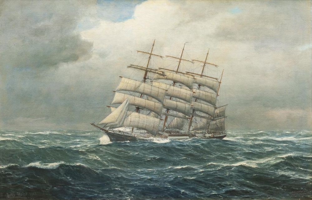 Johannes Holst | The Passat (1953) | MutualArt