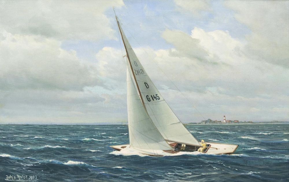 Johannes Holst | THREE-MASTER (1963) | MutualArt