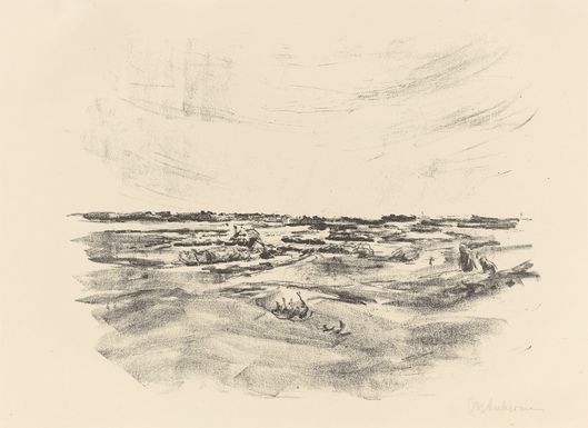 Max Liebermann | Albert Einstein (1925) | MutualArt