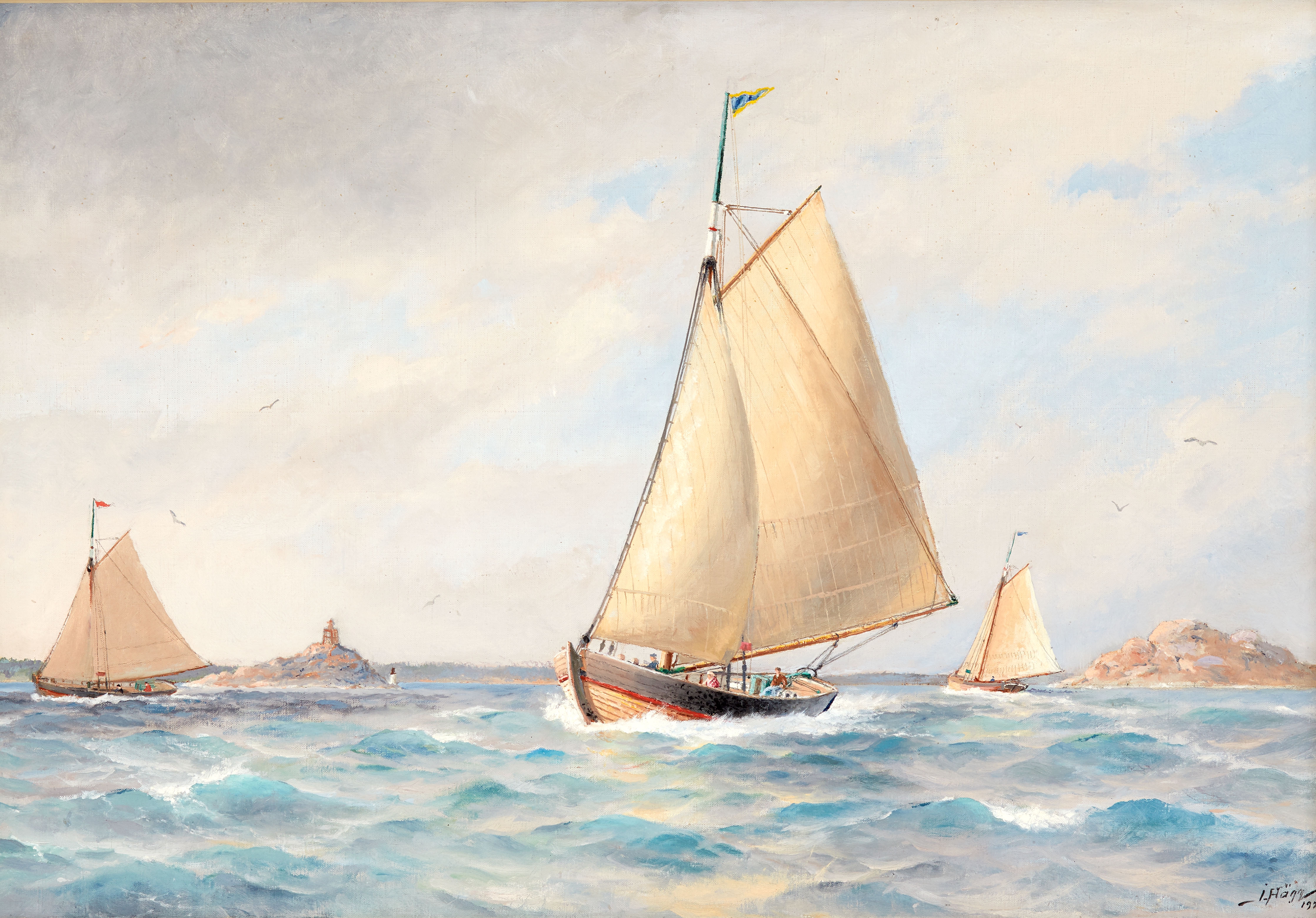 Jacob Hägg | Marin (1927) | MutualArt