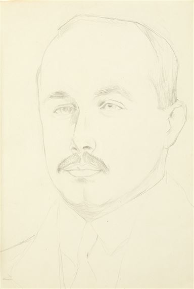 Natalia Goncharova | Portrait of Lord Berners | MutualArt