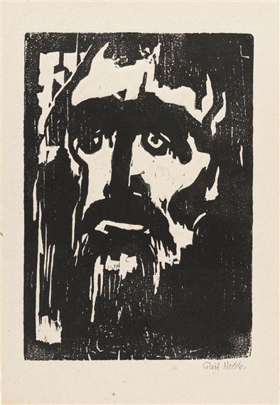 Emil Nolde | Prophet (1912) | MutualArt