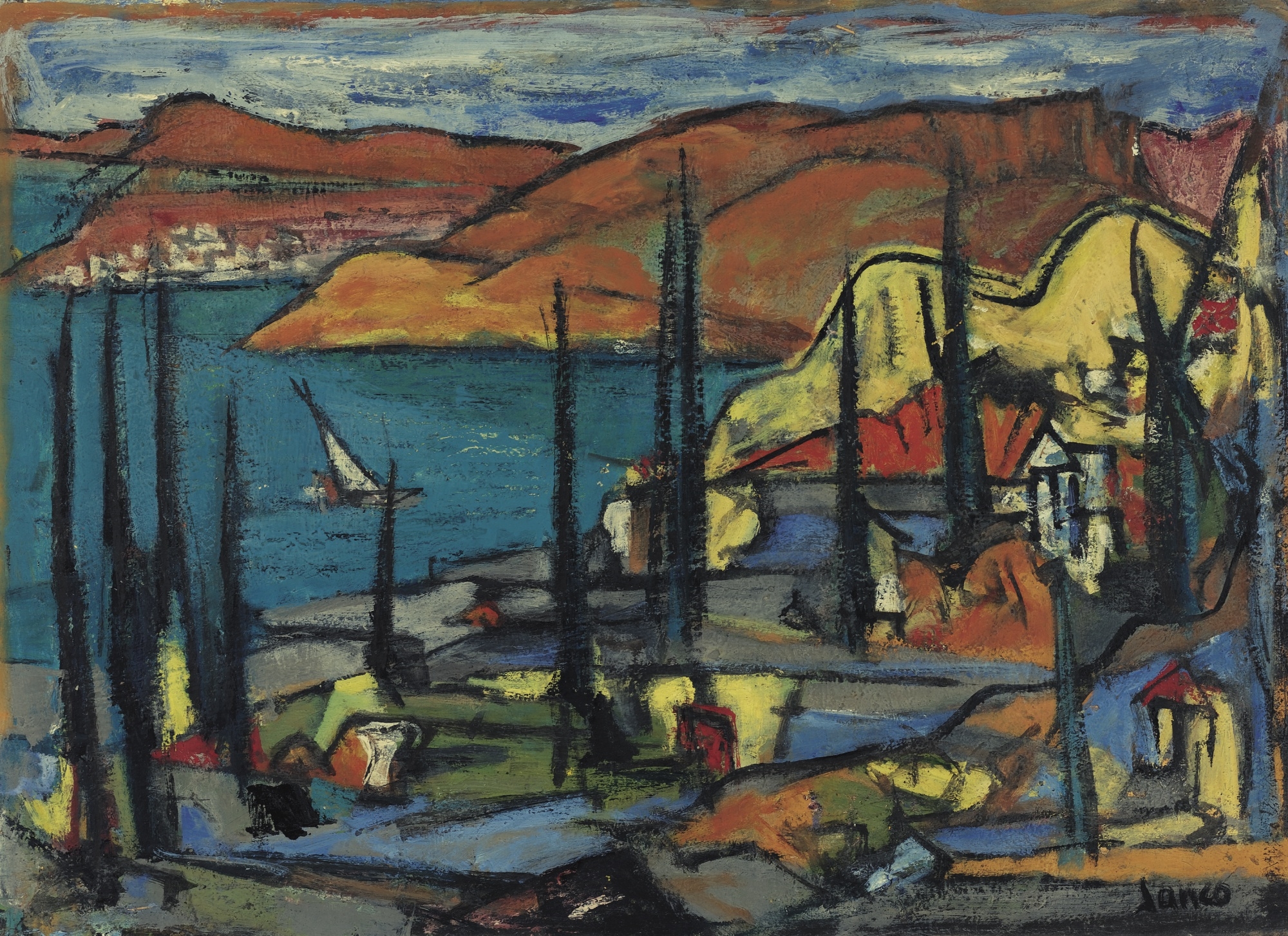 Marcel Janco | KINNERET | MutualArt
