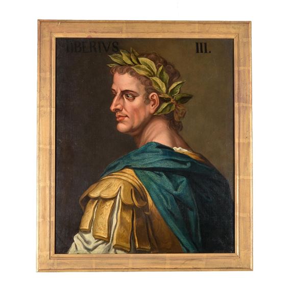 Italian School, 19th Century | 6 Works: Profiles of Roman Emperors ...
