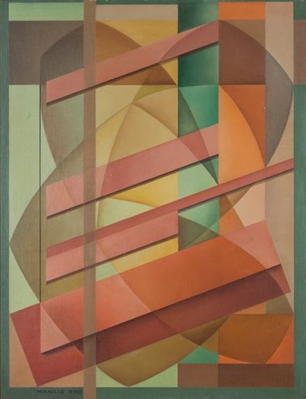 Manlio Rho | Composizione (1955) | MutualArt
