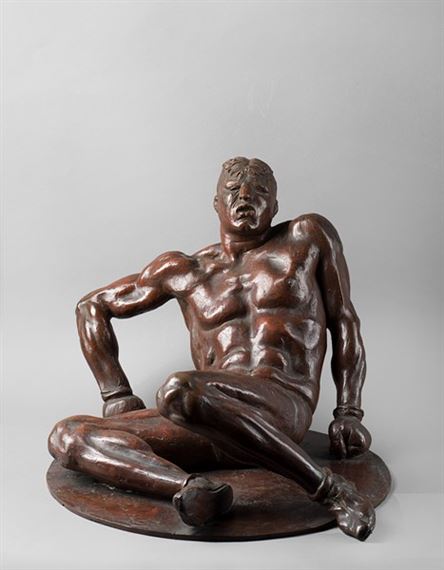 Francesco Messina | Il pugilatore atterrato (Circa 1932) | MutualArt