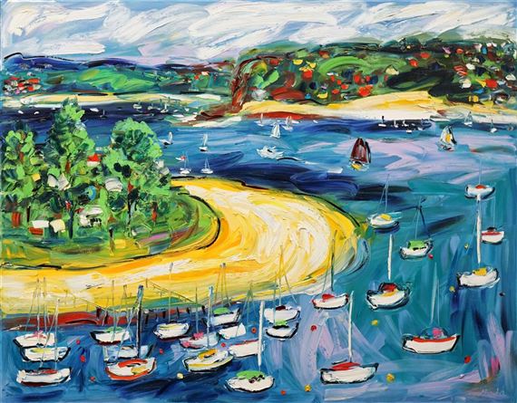 Nada Herman | Overlooking the Bay | MutualArt