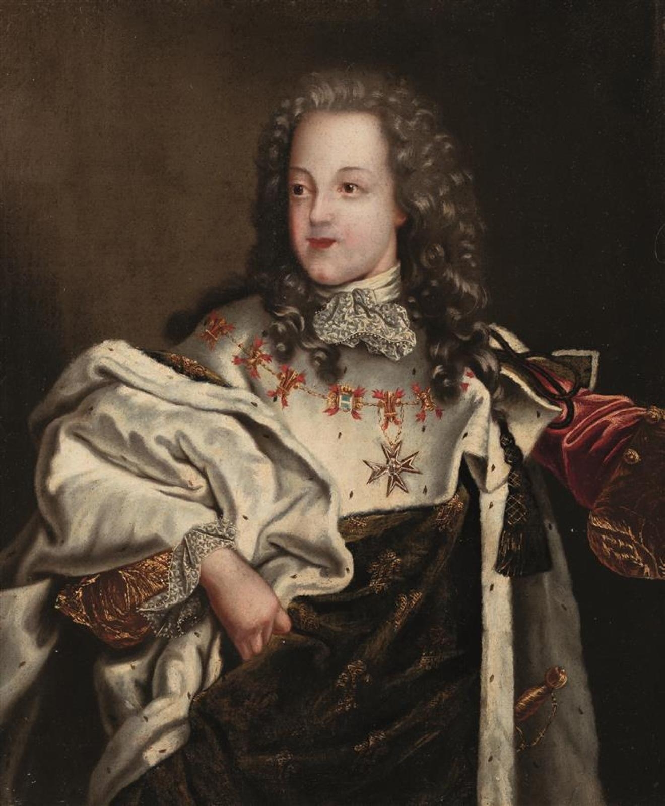 French School, 18th Century | Portrait de Louis XV | MutualArt