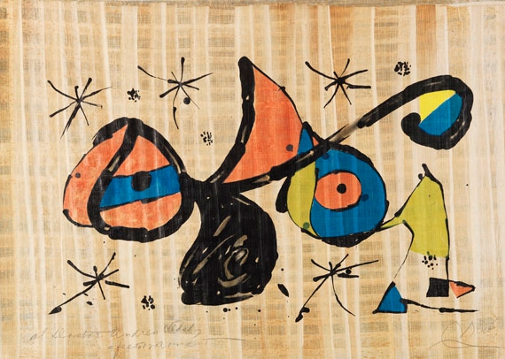 Joan Miró | Hommage à Joan Miró (1978) | MutualArt
