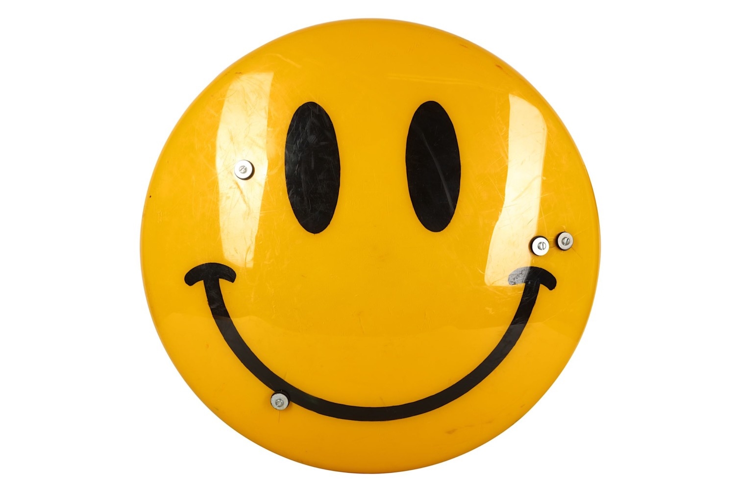 Jimmy Cauty | Smiley Riot Shield (2015) | MutualArt