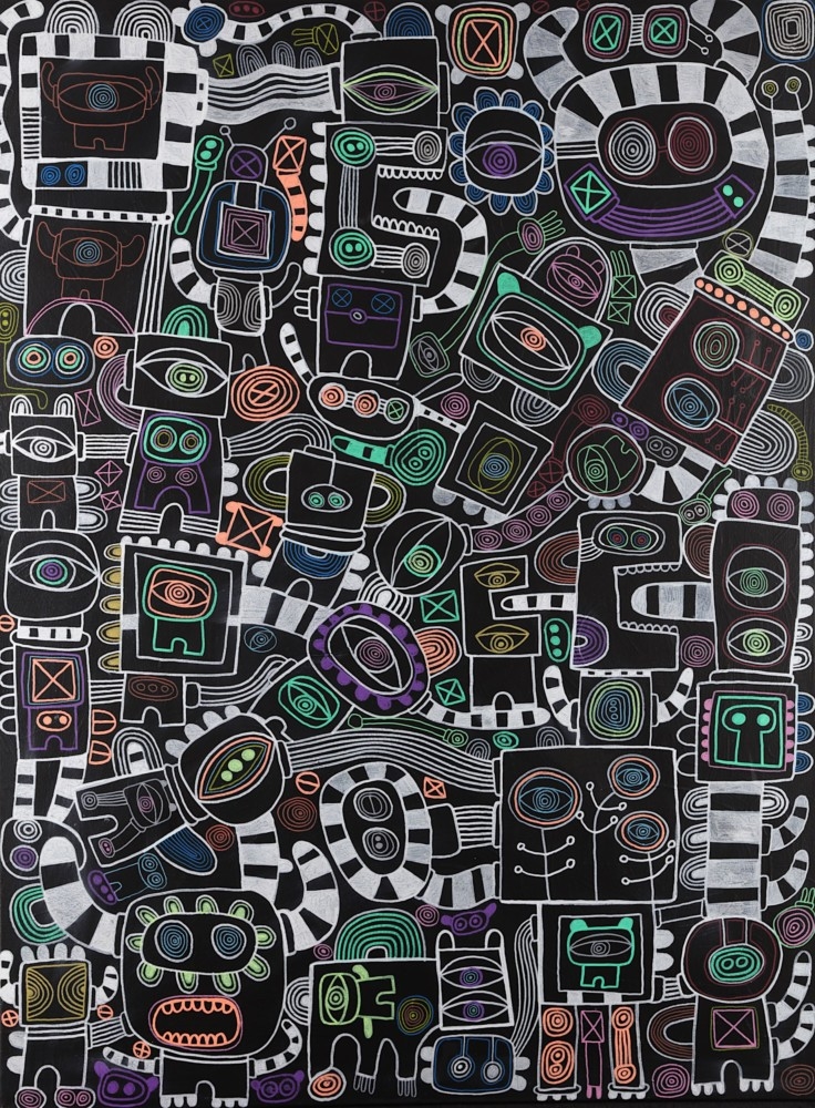 Marc Craig | The Gods Of Neon (2018) | MutualArt