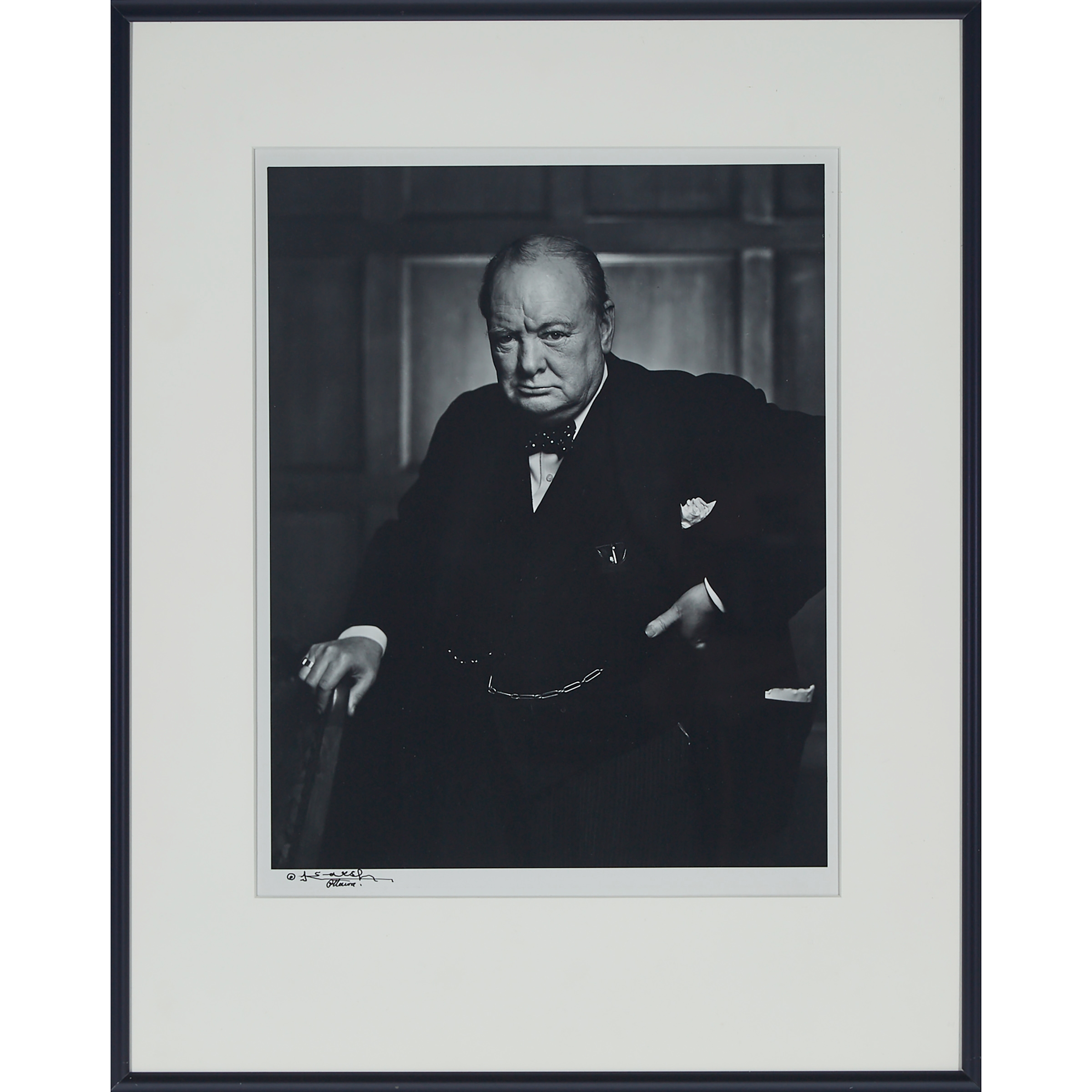 Yousuf Karsh | WINSTON CHURCHILL (1941) | MutualArt