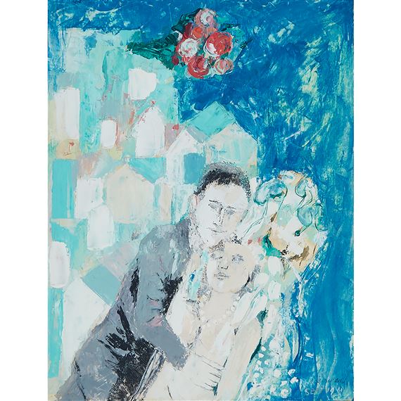 Ghitta Caiserman-Roth | PORTRAIT DE MARRIAGE DE L’ARTISTE AVEC L ...