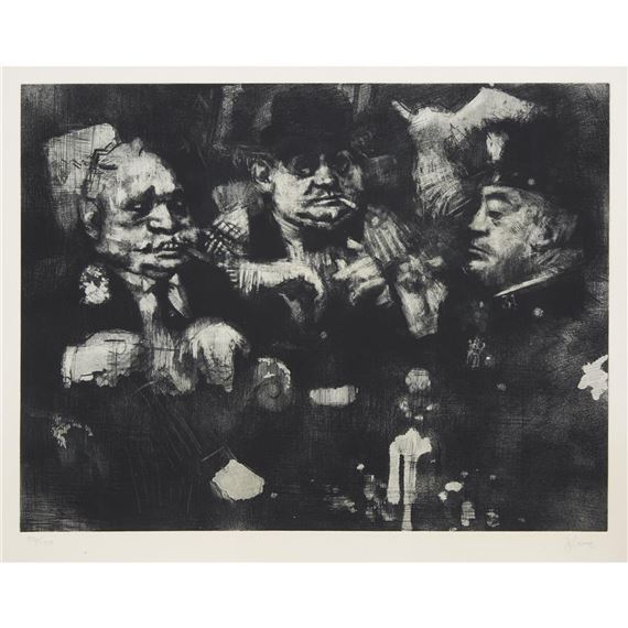 Jack Levine | ELECTION NIGHT (1969) | MutualArt