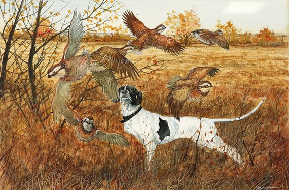 Peter J. O'Callaghan | Falll Hunting Scene | MutualArt