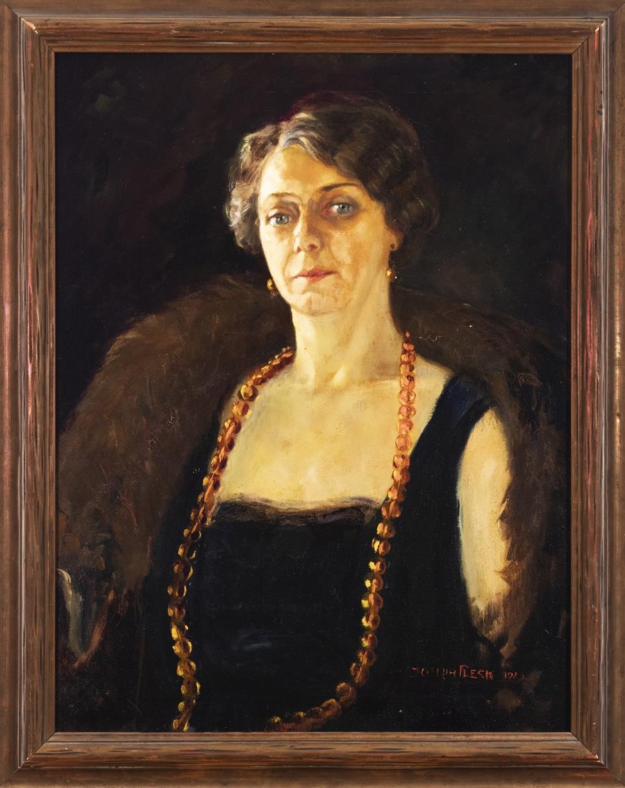 Joseph Amadeus Fleck | Portrait of a Woman (1923) | MutualArt