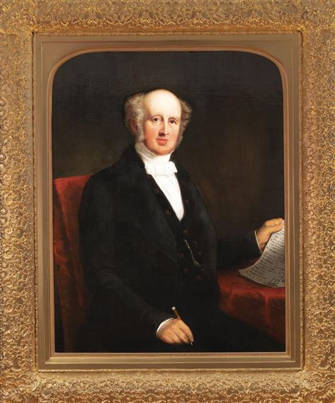 Frederick Havill | Portrait of Captain George Schreiber (1854) | MutualArt