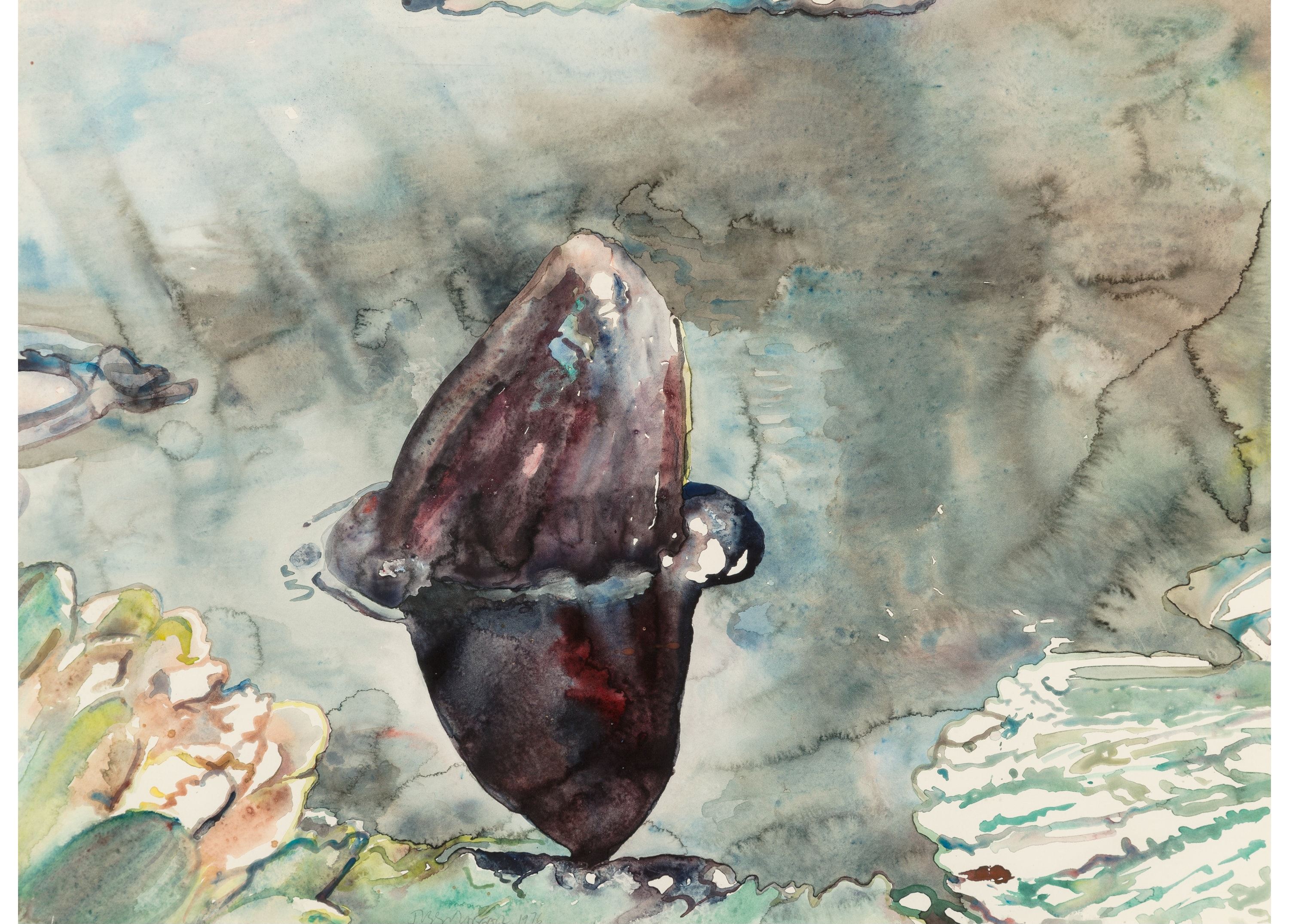 Joseph Raffael | GOLDEN LILY (1978) | MutualArt