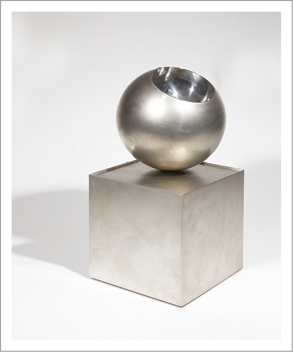 Pol Bury | Demi sphere dans une sphere (1972) | MutualArt