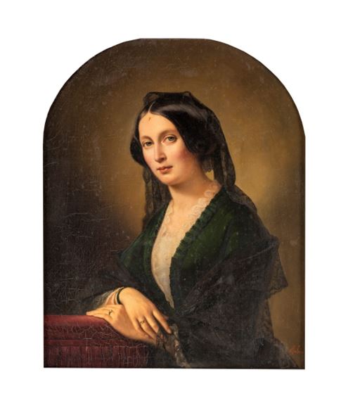 Luigi Rubio | Portrait présumé de Madame Charles Humbert | MutualArt