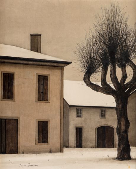 Jacques Deperthes | Neige à Genève (1968) | MutualArt