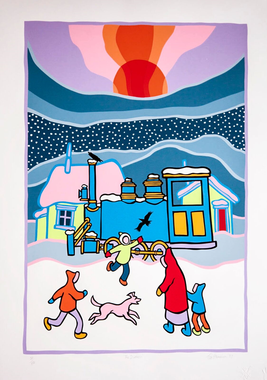 Ted Harrison | The Duchess (1987) | MutualArt