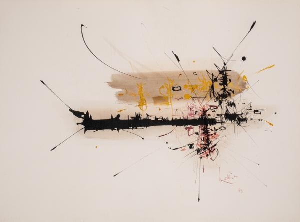 Georges Mathieu | COMPOSITION (1962) | MutualArt